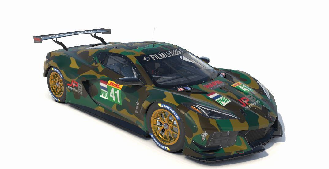 Chevrolet Corvette Testlivery Racing Team Den Kaap by Thomas Renders ...
