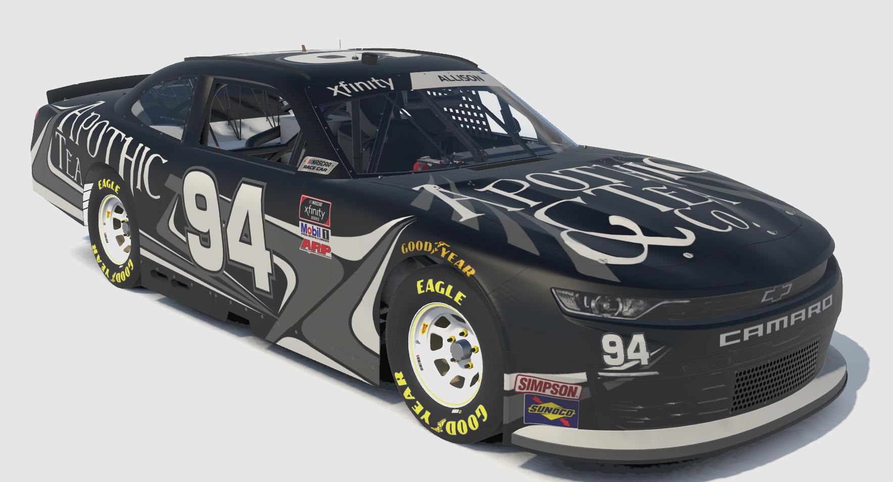 Apothic Tea & Co. Xfinity Camaro by Austin Allison4 - Trading Paints
