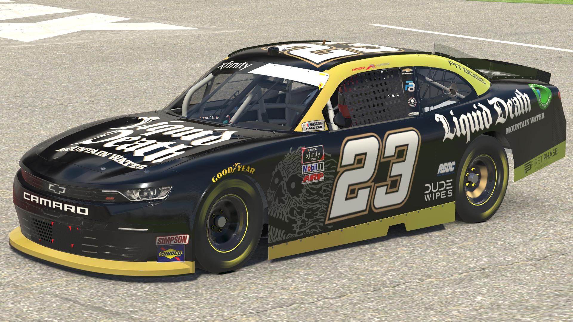 Fictional Anthony Alfredo 23 Liquid Death Chevrolet Camaro by Jacob ...