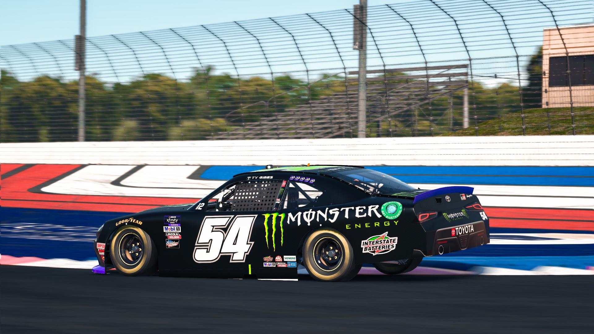 Ty Gibbs 2022 Charlotte Roval by Alexander L Russell - Trading Paints