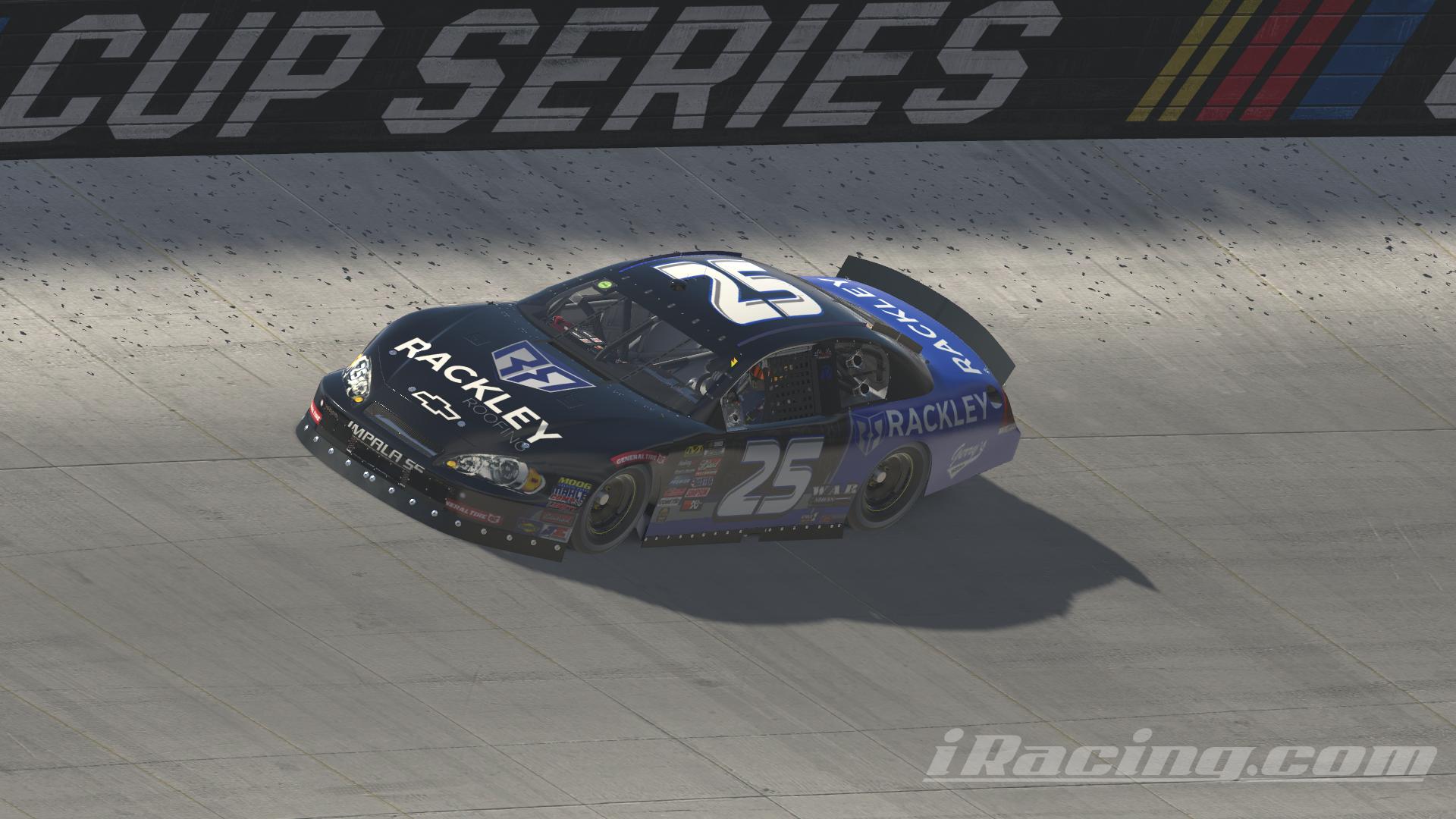 Matt Dibenedetto Rackley WAR Black Variant by Tara Bellio2 - Trading Paints