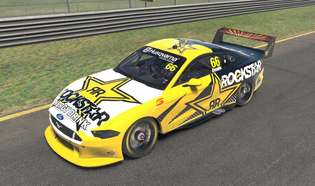 ROCKSTAR Mustang by Darren Crosbie - Trading Paints