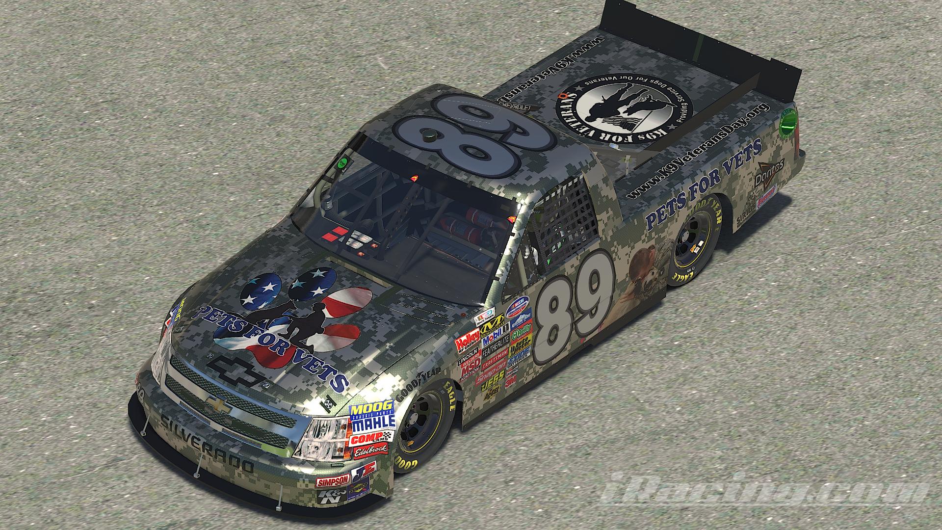 Pets For Vets [Legacy] NASCAR Truck Chevy Silverado -2008 by Ted Glenn ...
