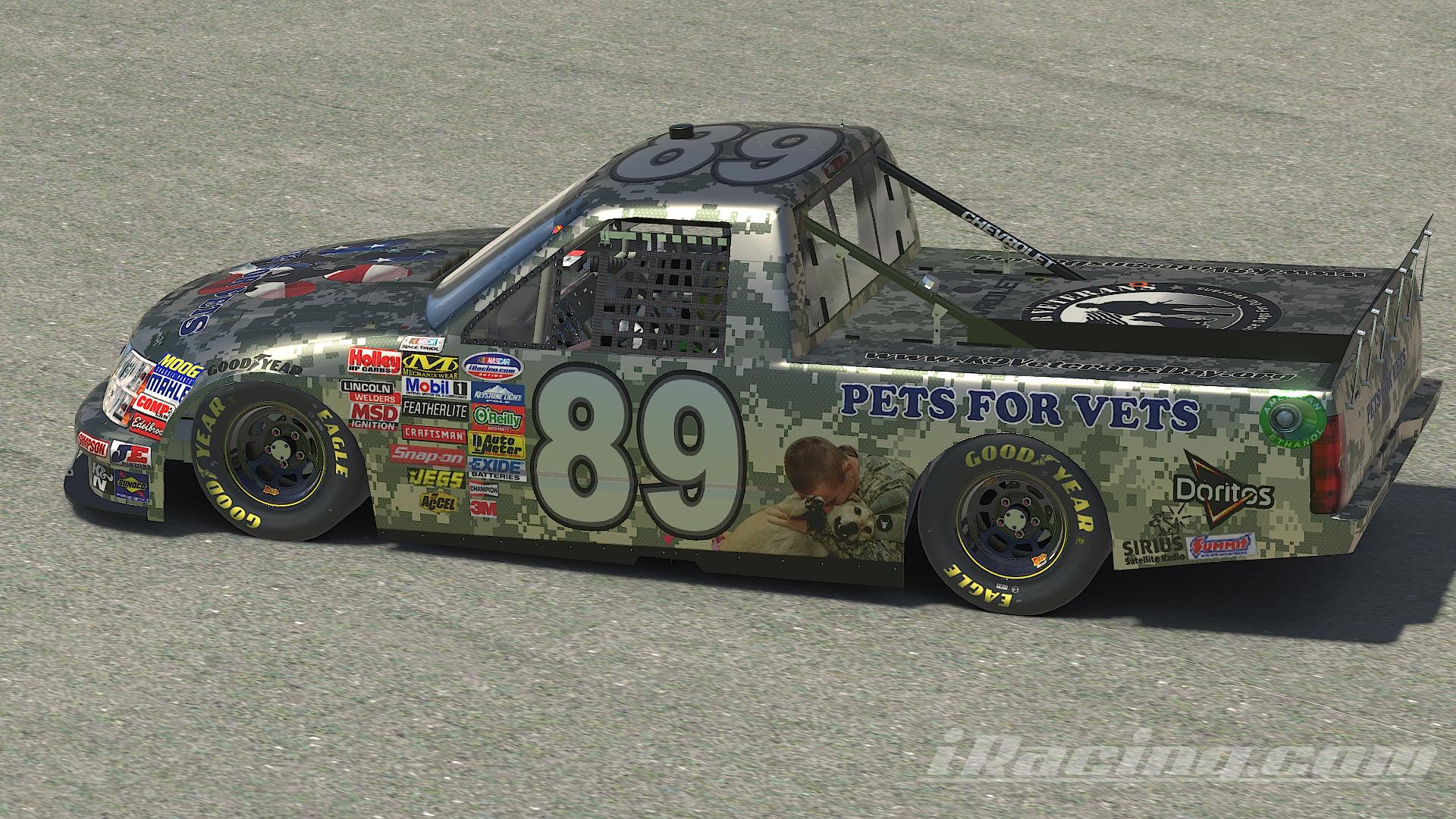Pets For Vets [Legacy] NASCAR Truck Chevy Silverado -2008 by Ted Glenn ...