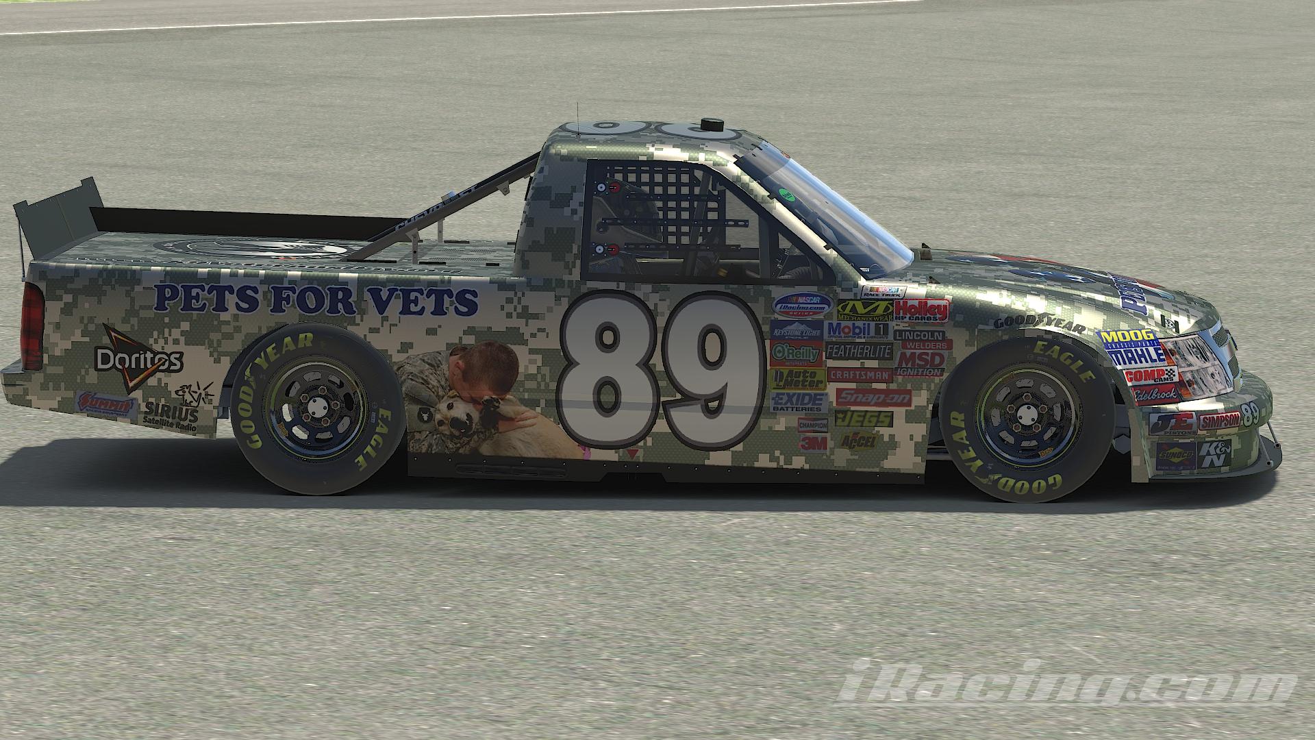 Pets For Vets [Legacy] NASCAR Truck Chevy Silverado -2008 by Ted Glenn ...