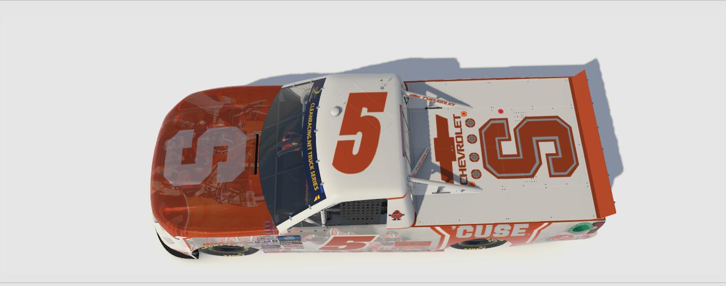 Syracuse Football Chevy Silverado by Nathan Brown2 - Trading Paints