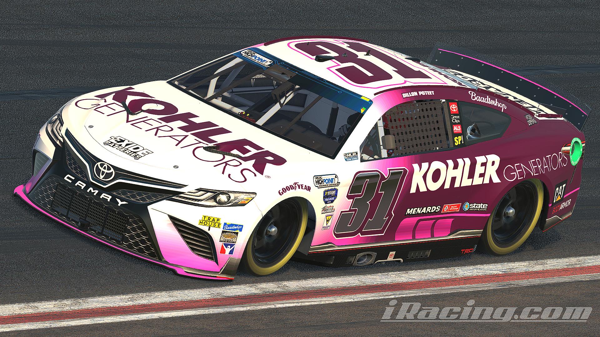 Dillon Poteet - Kohler Generators PINK by Courtney Miracle - Trading Paints
