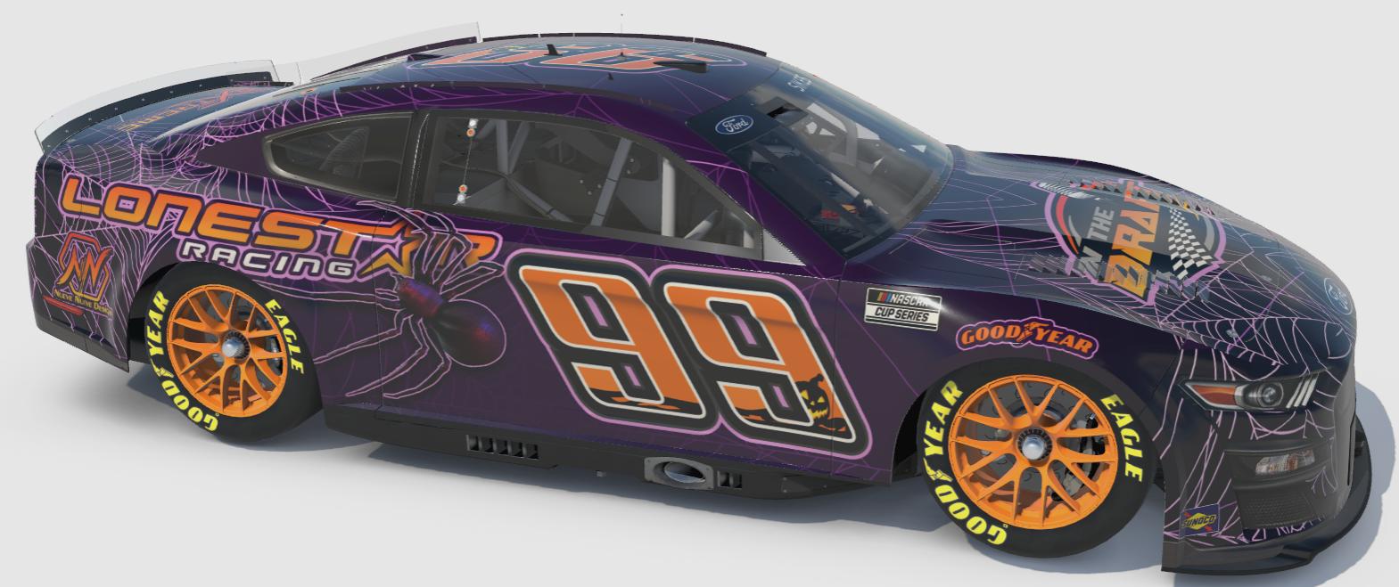 Triston Sikes #99 Halloween Ford NextGen by Triston Sikes - Trading Paints