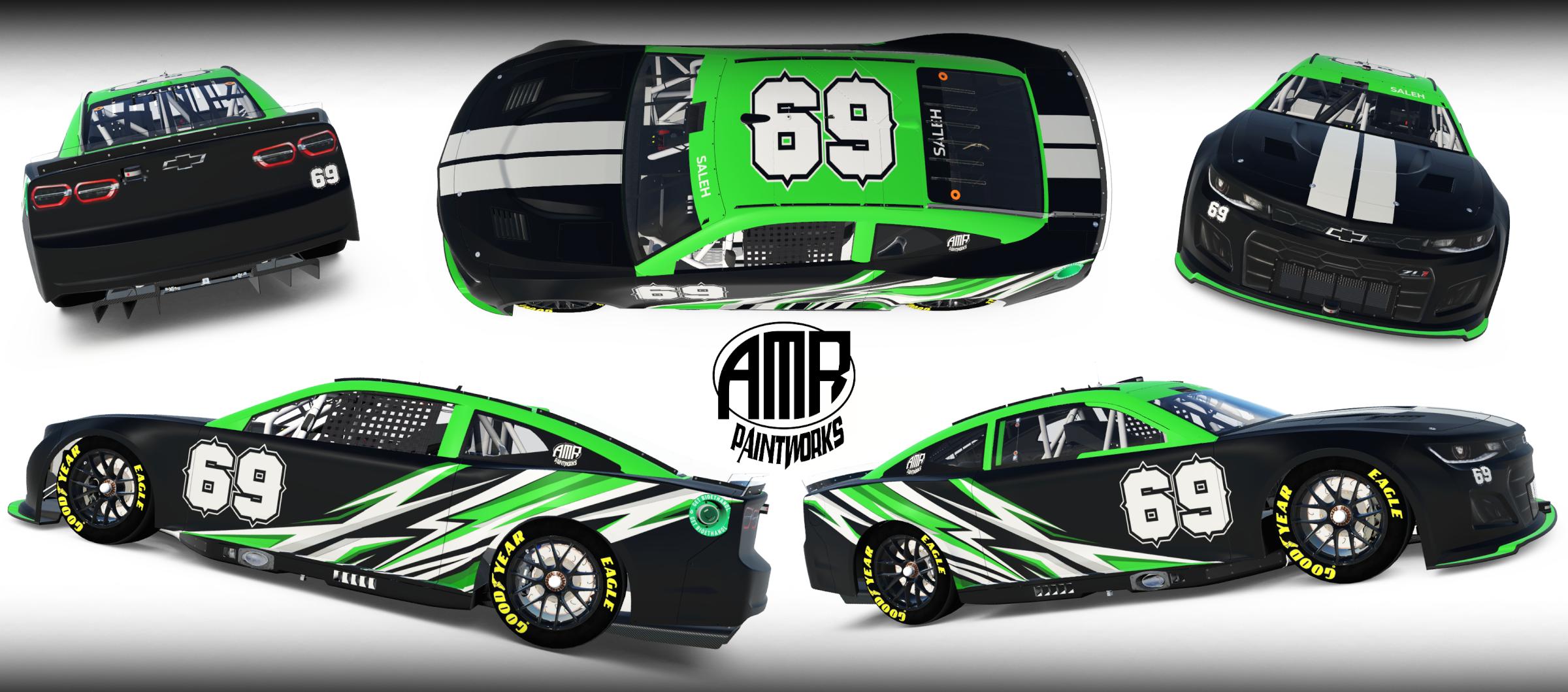 Green/Black by Amr Saleh - Trading Paints