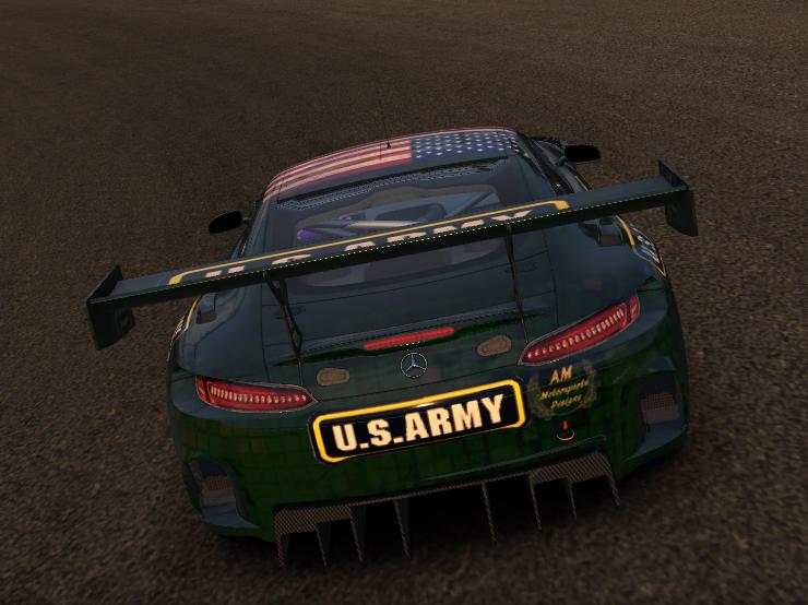 US Army Mercedes AMG GT3 by Allen M. - Trading Paints