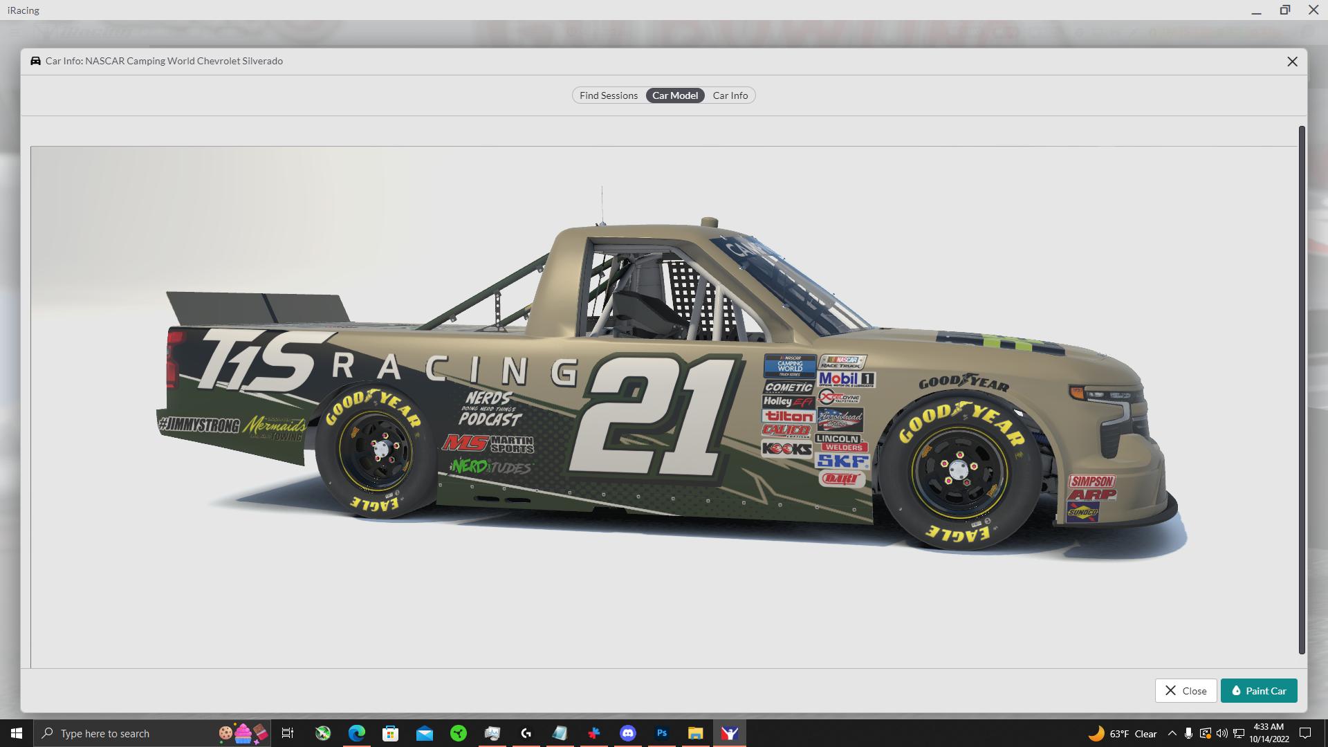 Rennick 2022 Truck by Tim T. - Trading Paints
