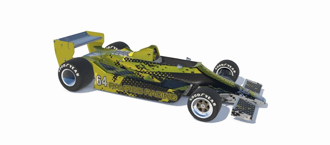 RAMROD RACING G+W+B by Jeff Adams - Trading Paints