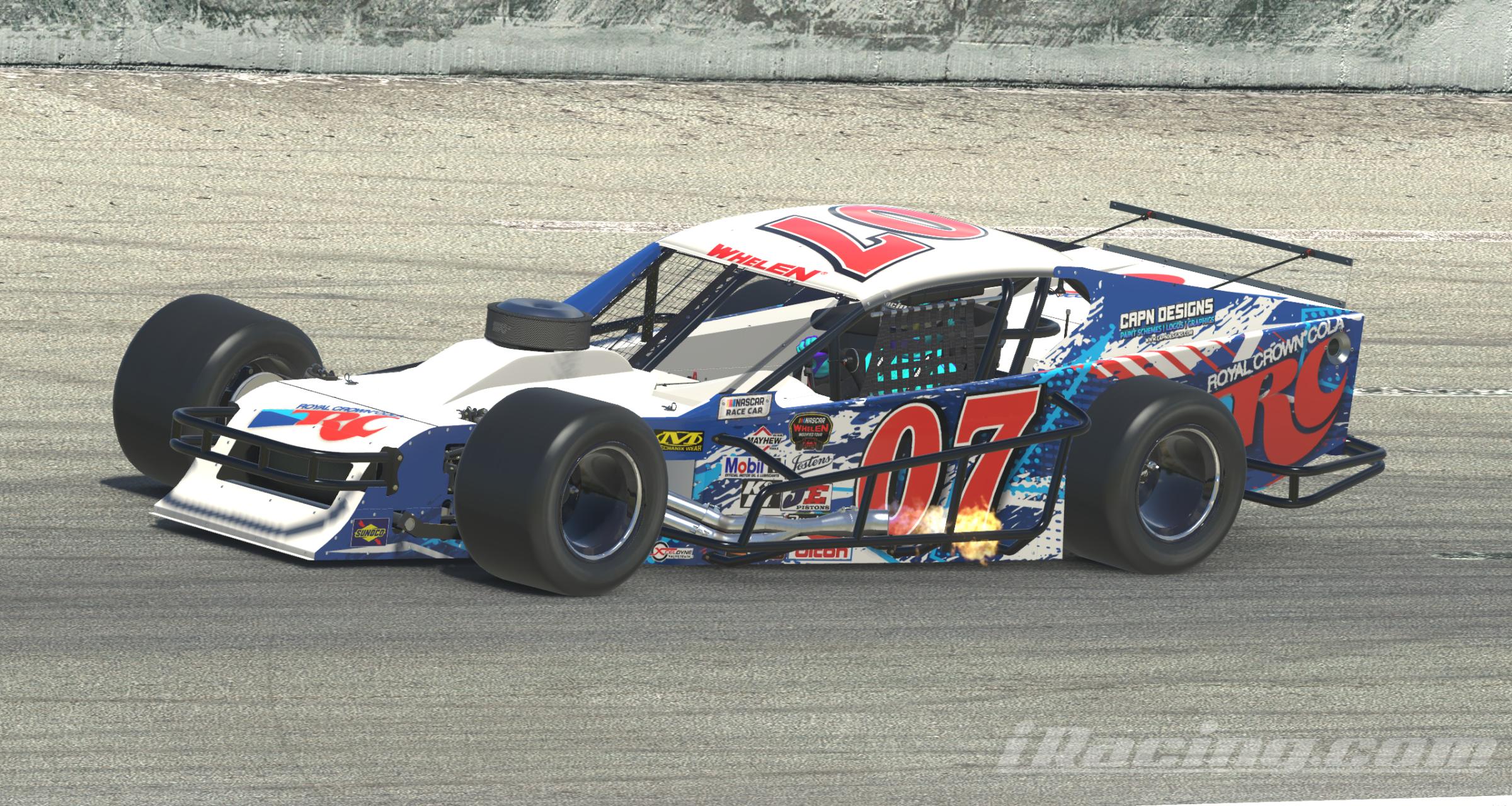 Royal Crown Cola #07 Fictional Asphalt Modified | Custom Number by ...