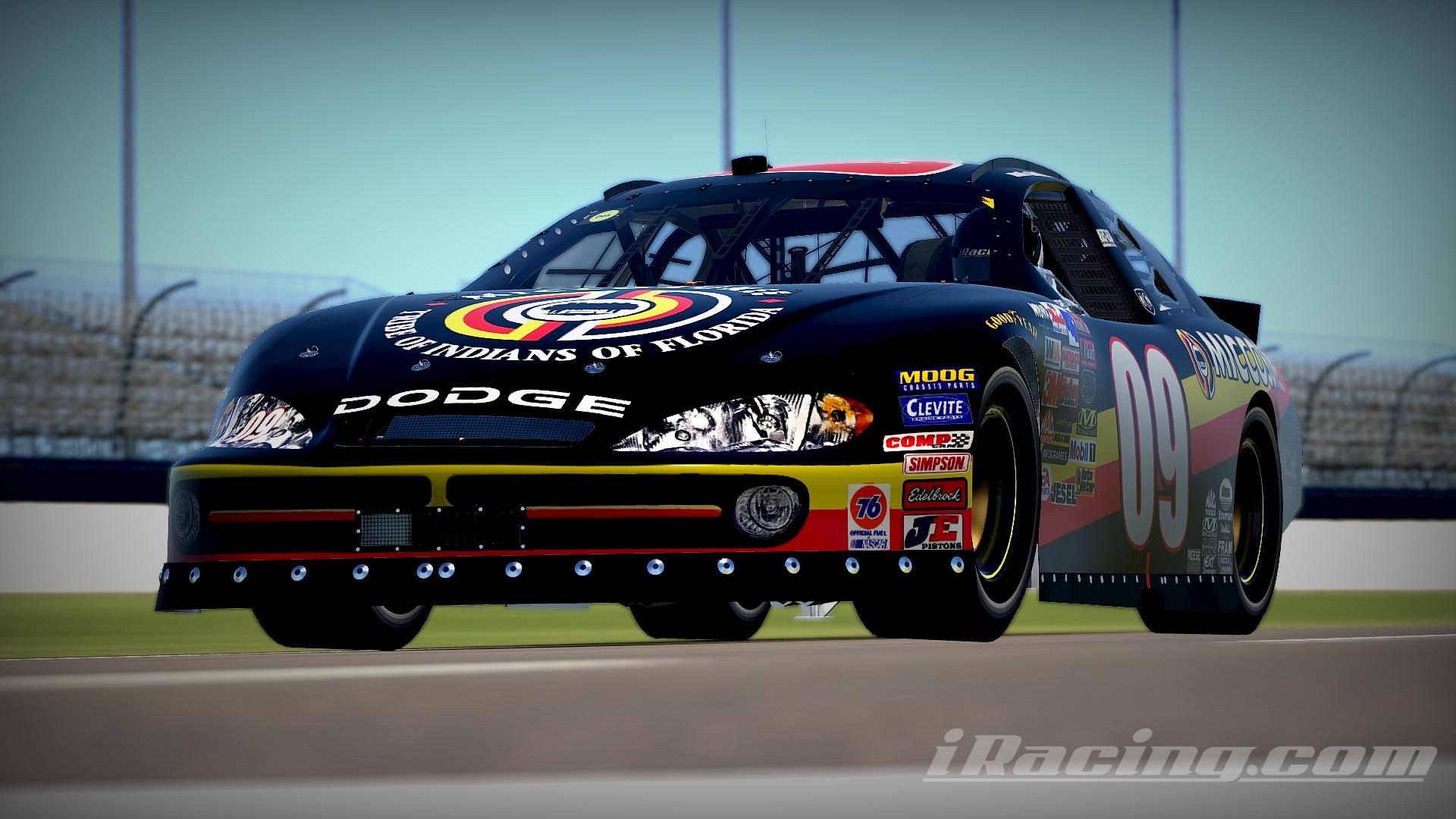 #09 Mike Wallace 2003 Miccosukee Black Dodge Intrepid by Christian Budd ...