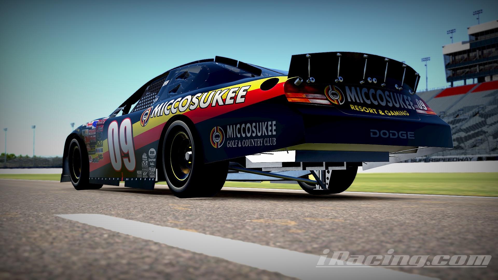 #09 Mike Wallace 2003 Miccosukee Black Dodge Intrepid by Christian Budd ...