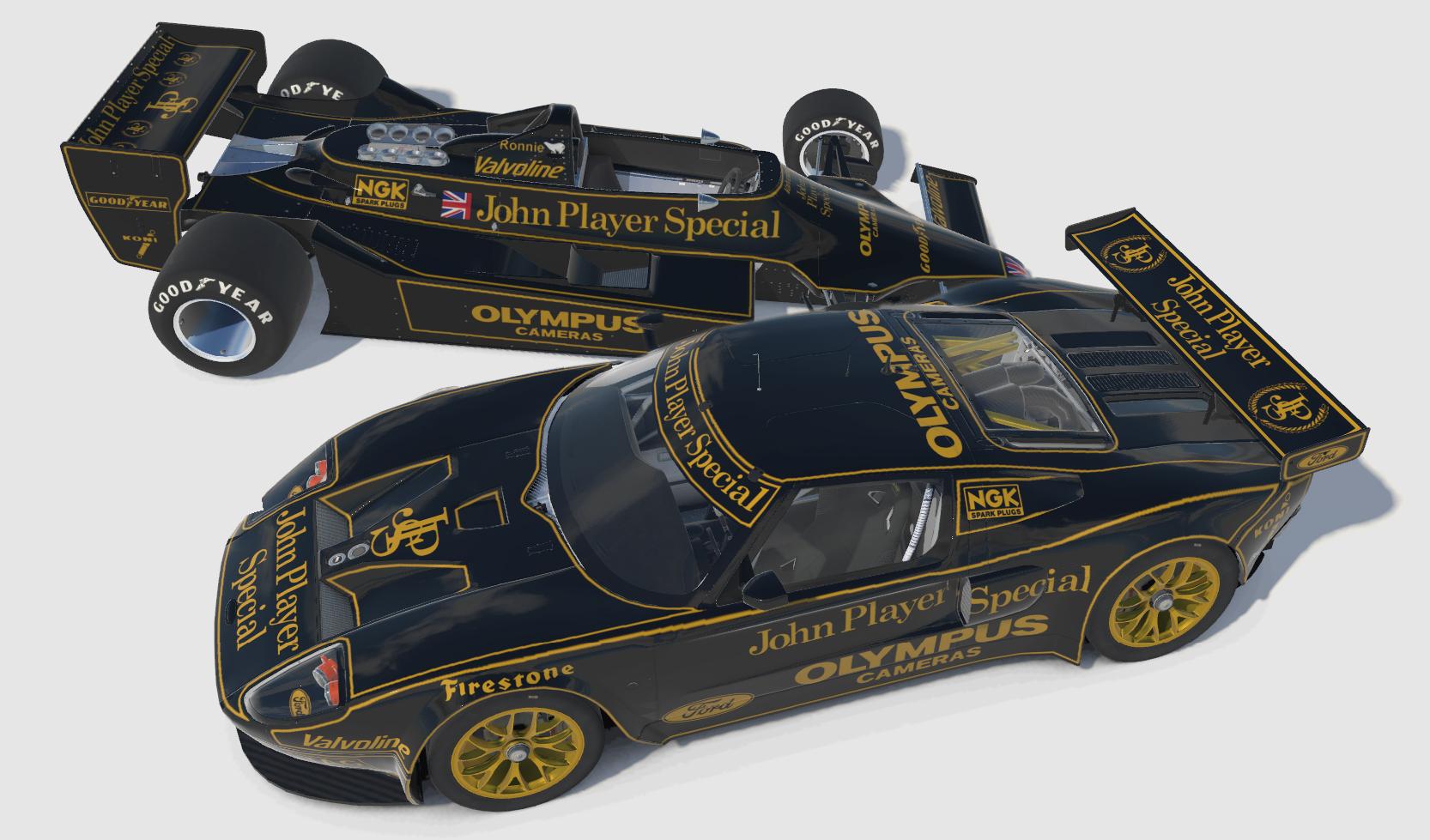 Ford GT3 JPS by Clyde Coman - Trading Paints