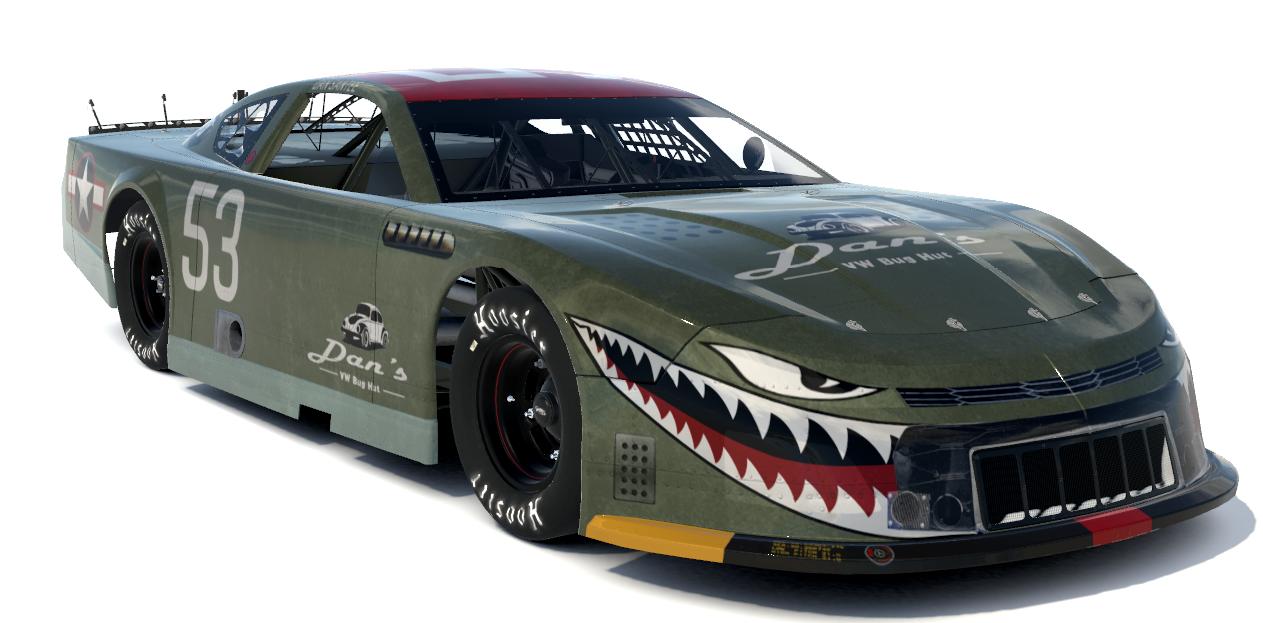 Dan Santee #53 - Super Late Model - Dans VW Bug Hut by Kenny Mitchell ...