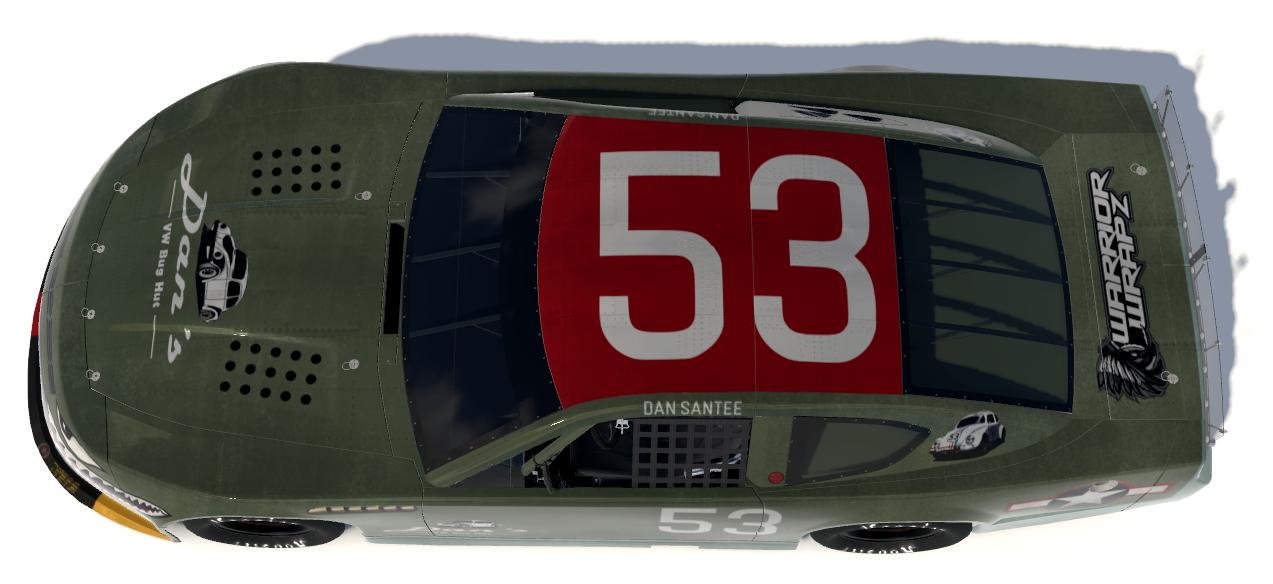 Dan Santee #53 - Super Late Model - Dans VW Bug Hut by Kenny Mitchell ...