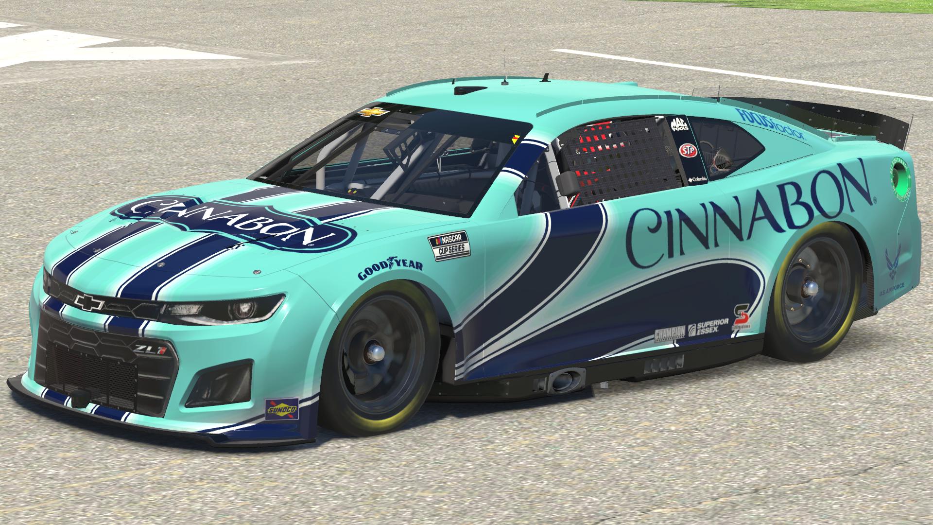 Fictional Cinnabon Chevrolet Camaro by Jacob Fortino - Trading Paints