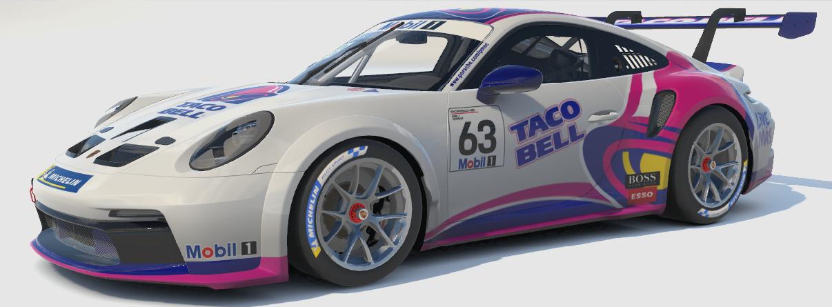Taco Bell - Porsche by John Rubino - Trading Paints