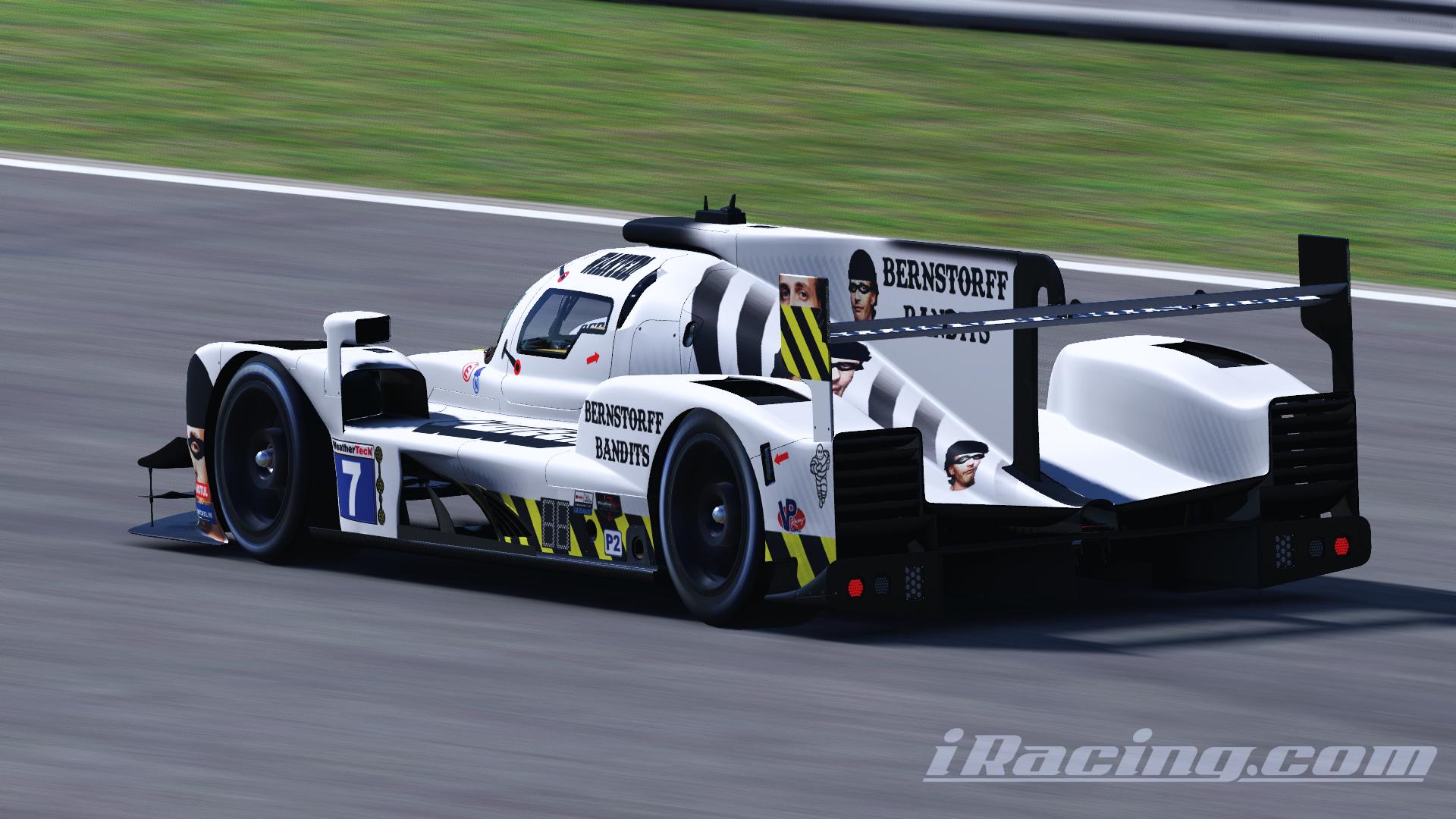 Bernstorff Bandits (IMSA) - Dallara LMP2 by Issam Er-Rabhi - Trading Paints