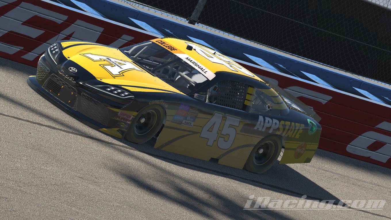 eNASCAR College iRacing Series Auto Club Scheme Jason Marshall by Jason ...