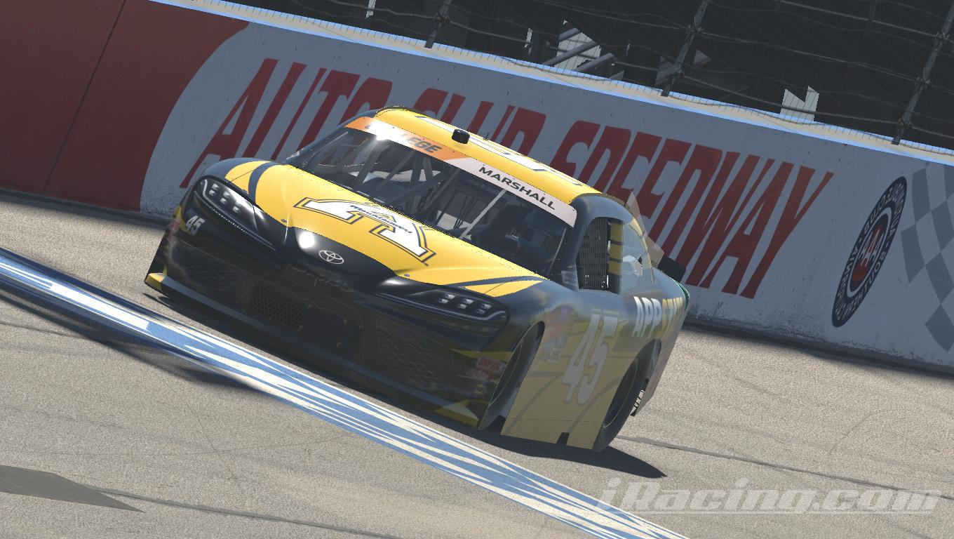 eNASCAR College iRacing Series Auto Club Scheme Jason Marshall by Jason ...