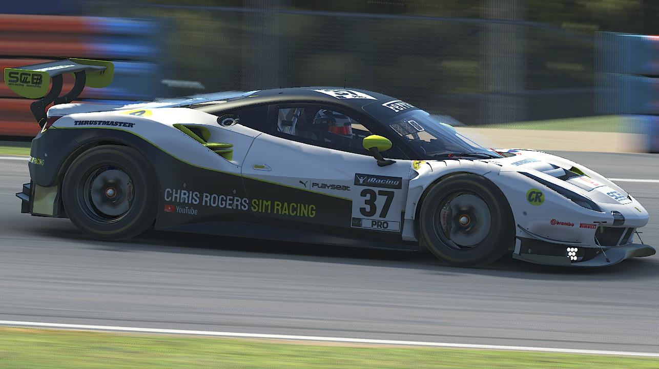 Chris Rogers Sim Racing Ferrari GT3 EVO 2020 by Ben R Harrison ...