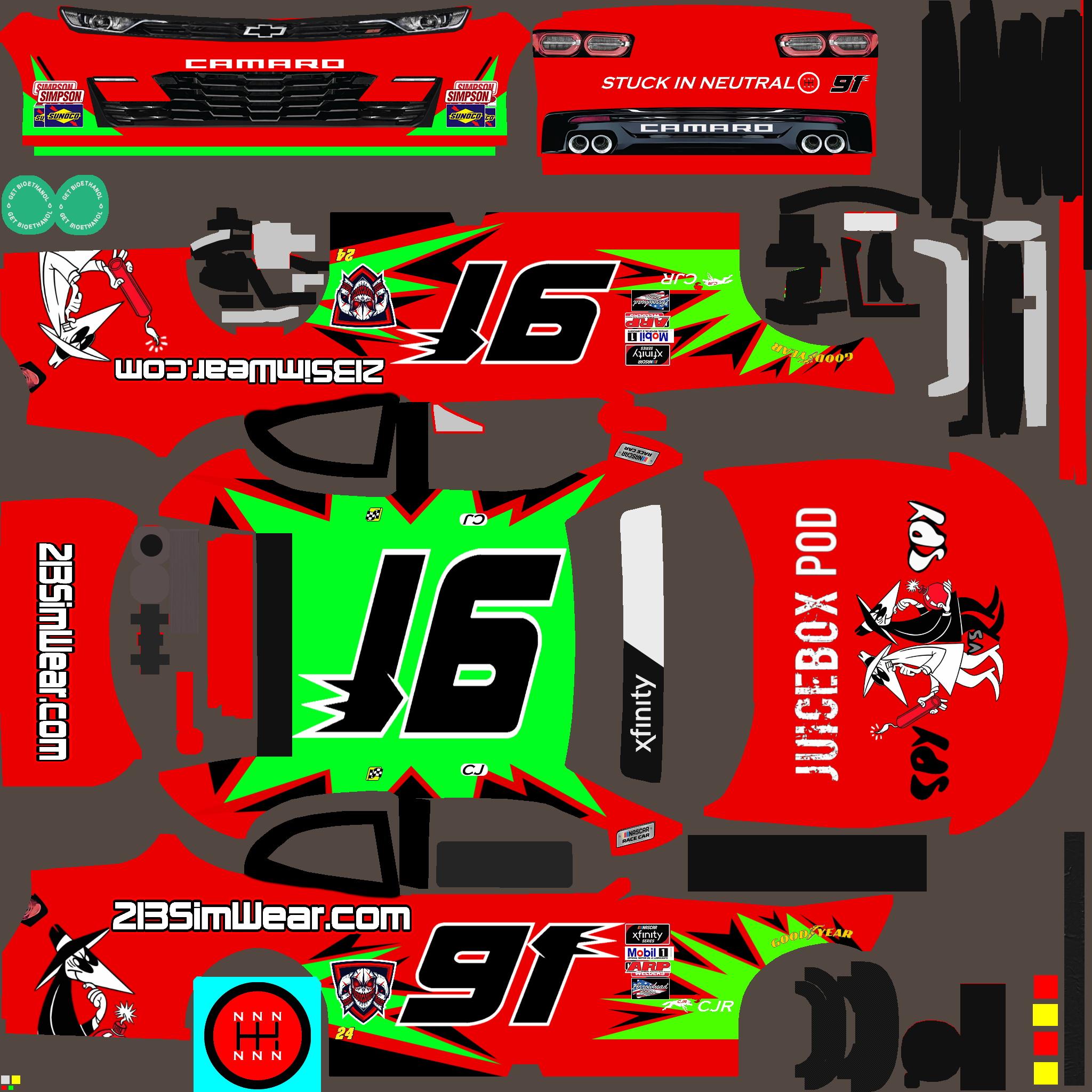(Xfinity) 91 Scheme by Cooper Johnson - Trading Paints