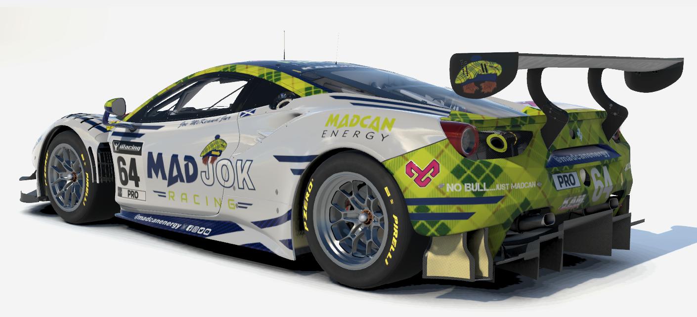 Joe McKeand Jnr - Ferrari 488 GT3 Evo 2020 - MAD JOK Racing / MADCAN ...