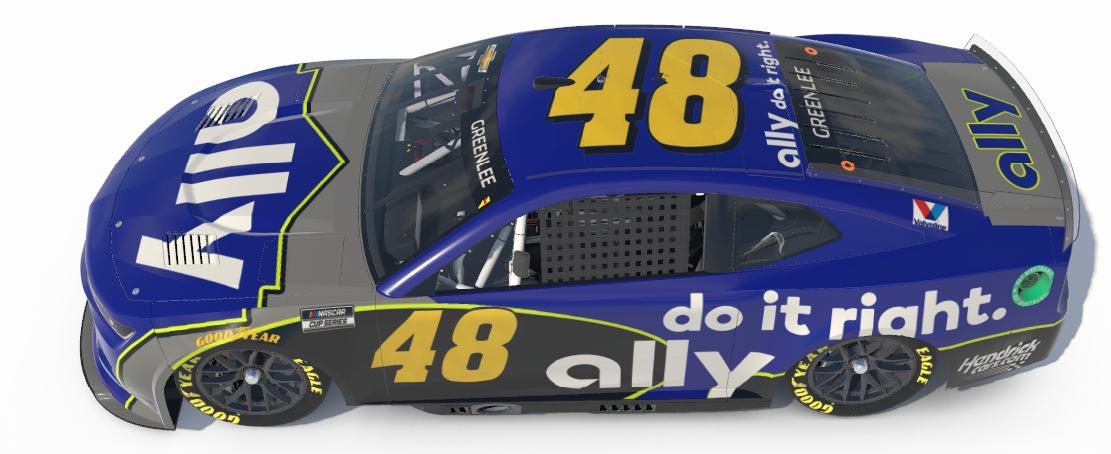 Ally Chevrolet Camaro - Lowes Throwback by Gary G. - Trading Paints