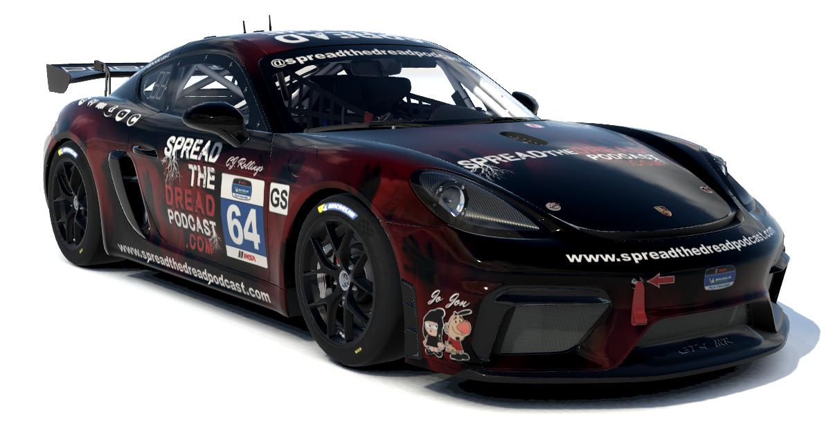 C.J.Rollings - Porsche 718 Cayman GT4 Clubsport - Spread The Dread ...