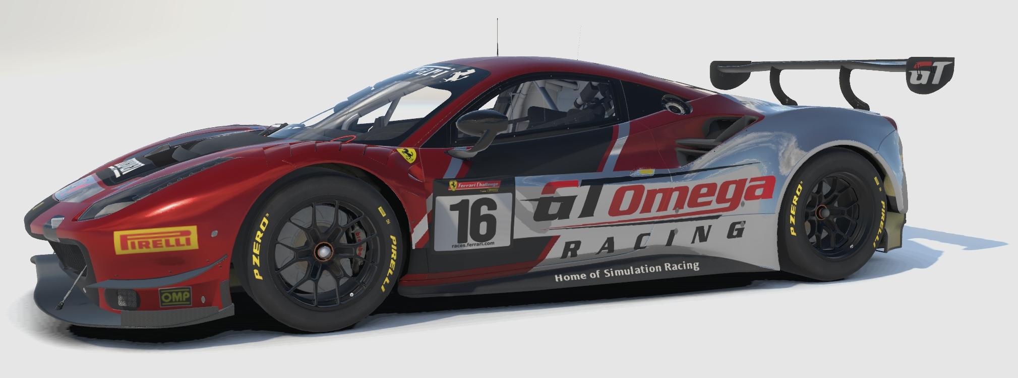 Ferrari 488 GT3 Evo GT Omega Racing by Scott N. - Trading Paints