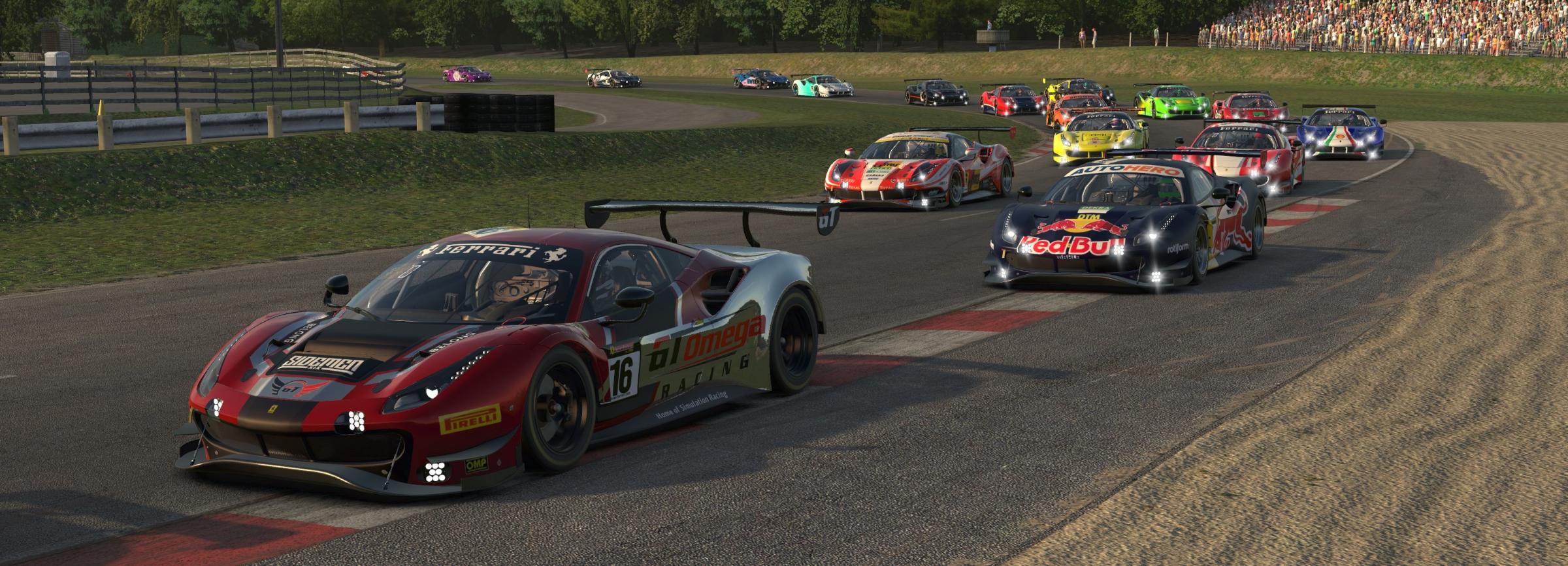 Ferrari 488 GT3 Evo GT Omega Racing by Scott N. - Trading Paints