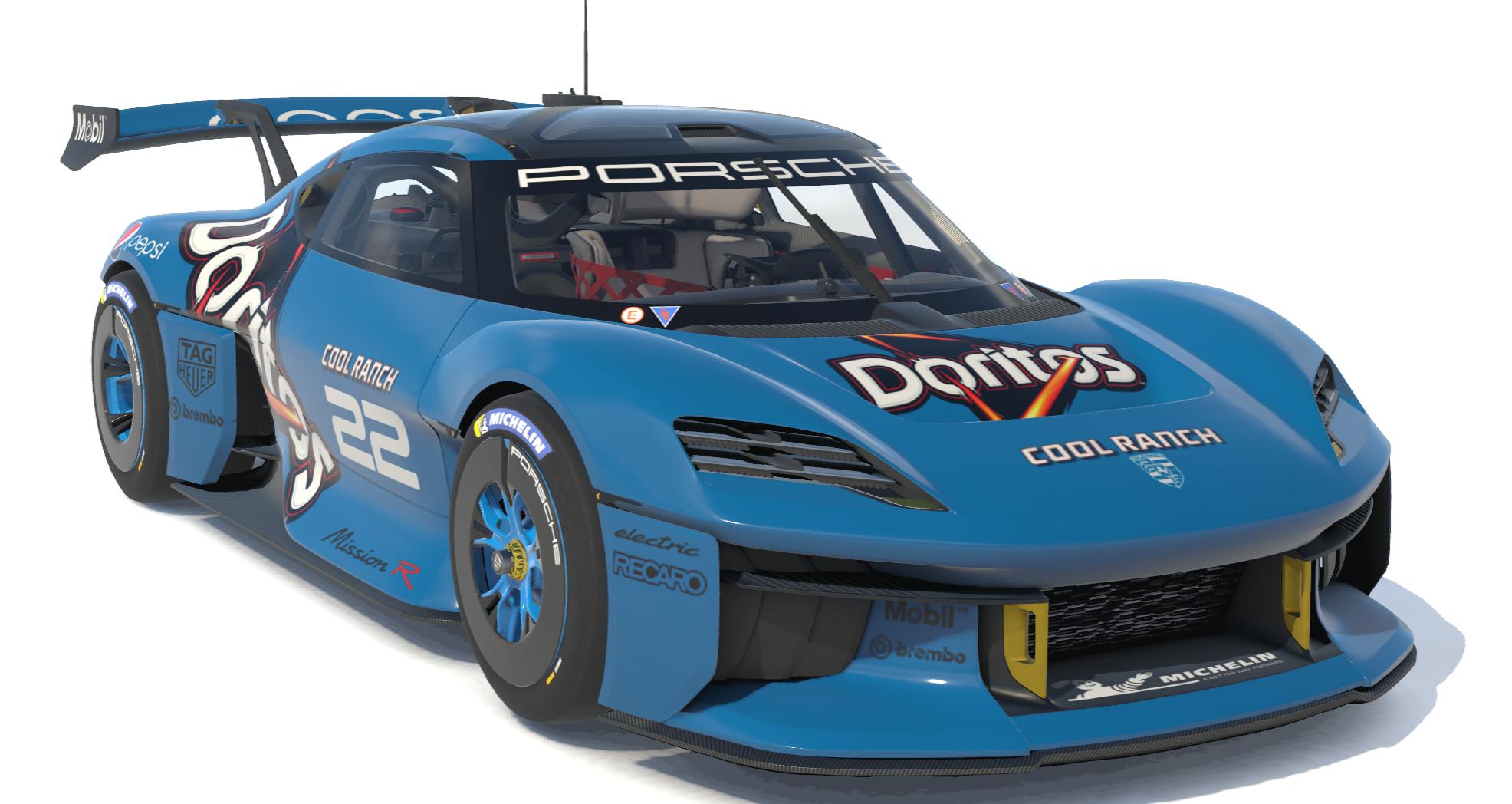 Porsche Mission R Team Doritos Cool Ranch 2022 by Johnny McNamara ...