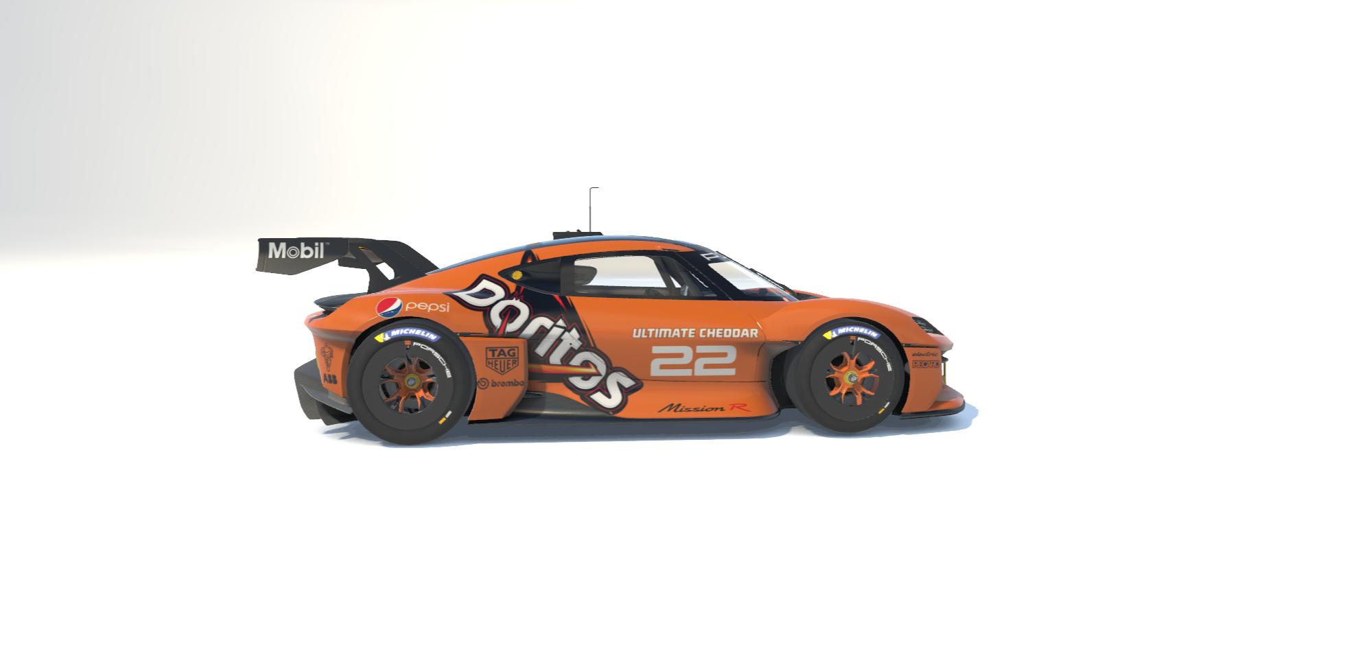 Porsche Mission R Team Doritos Ultimate Cheddar 2022 by Johnny McNamara ...