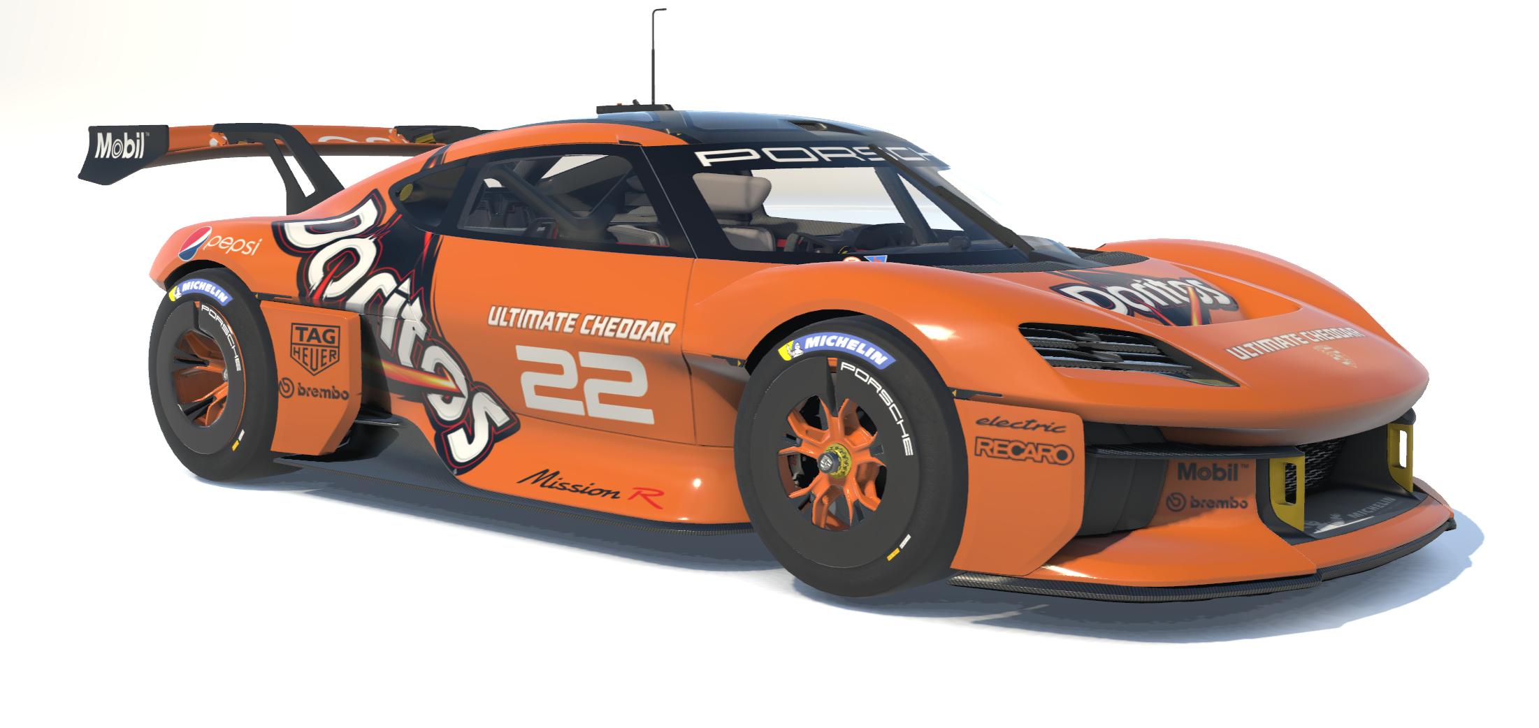 Porsche Mission R Team Doritos Ultimate Cheddar 2022 by Johnny McNamara ...