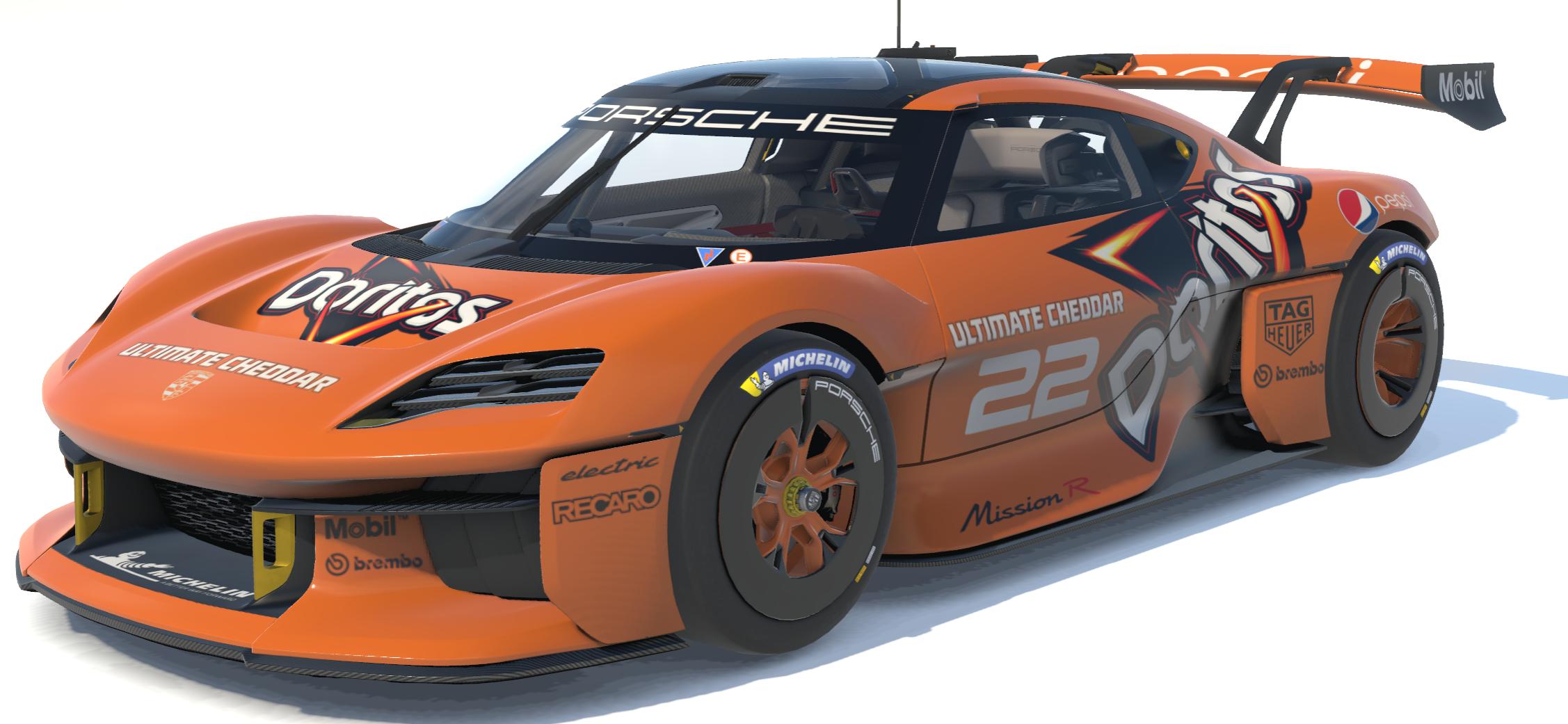 Porsche Mission R Team Doritos Ultimate Cheddar 2022 by Johnny McNamara ...