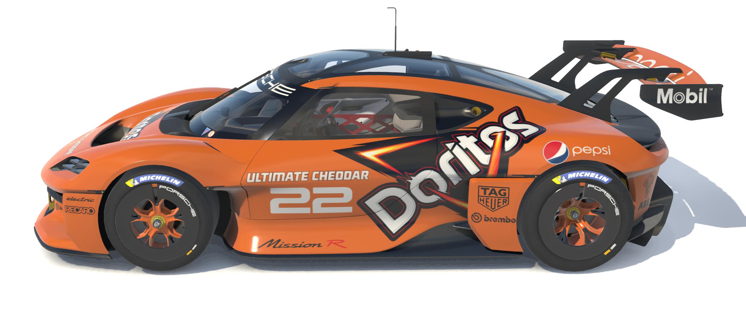 Porsche Mission R Team Doritos Ultimate Cheddar 2022 by Johnny McNamara ...