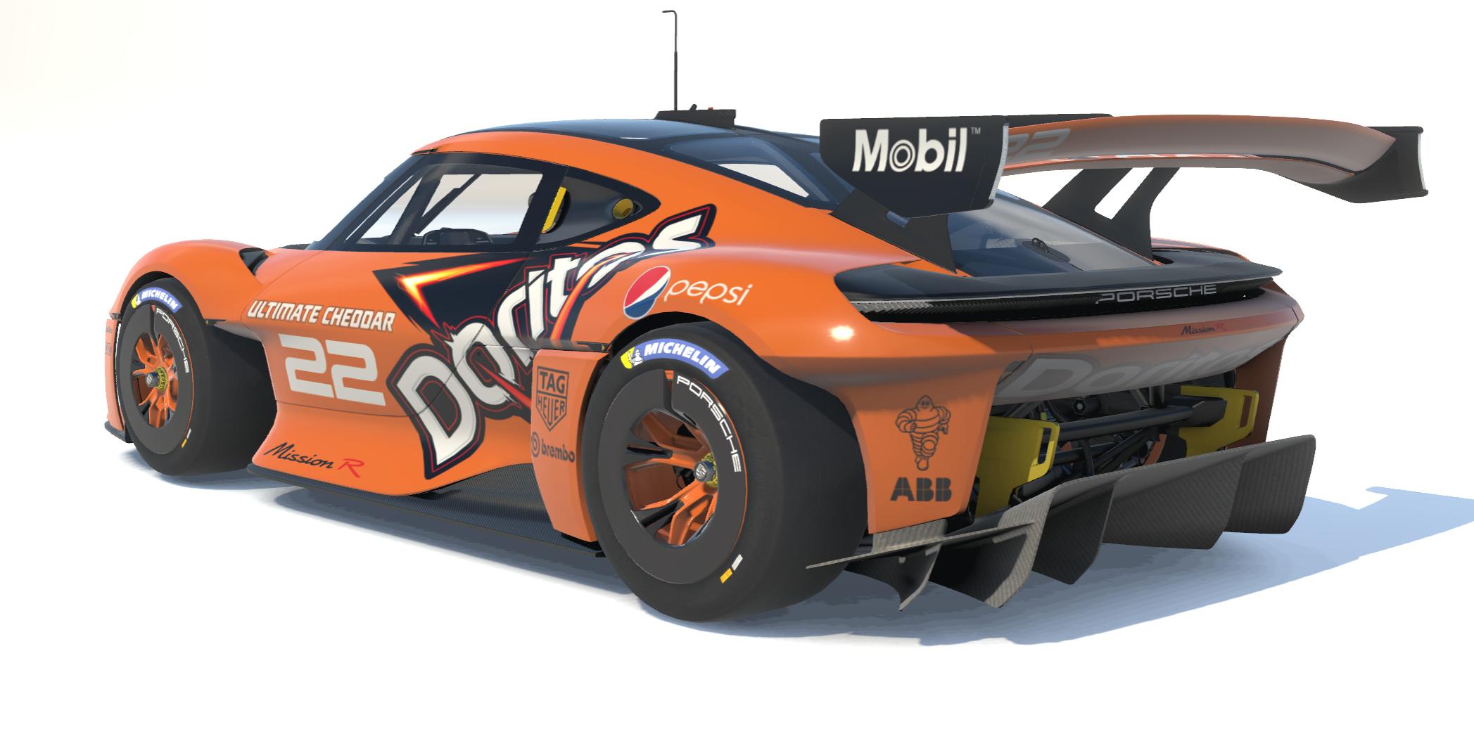 Porsche Mission R Team Doritos Ultimate Cheddar 2022 by Johnny McNamara ...