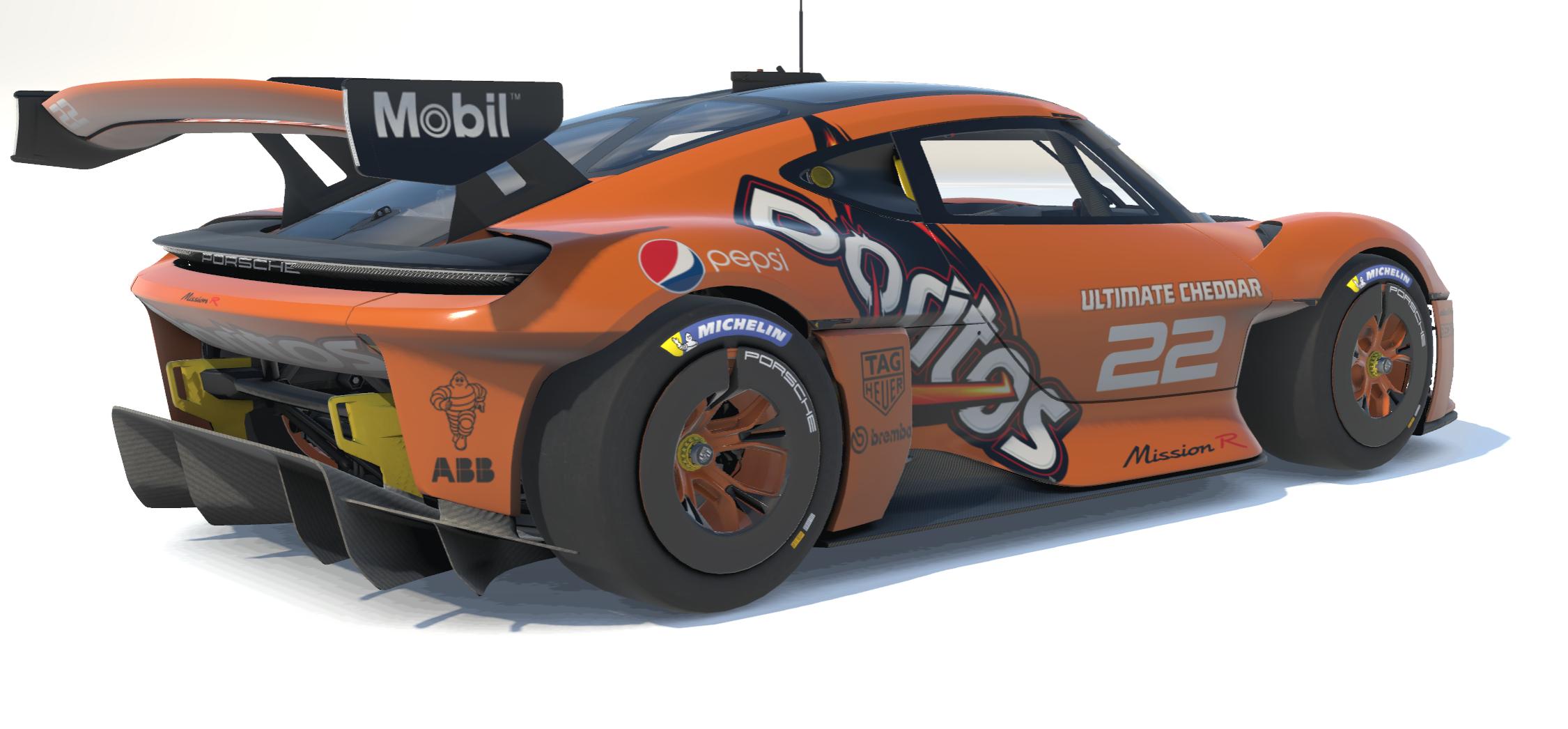Porsche Mission R Team Doritos Ultimate Cheddar 2022 by Johnny McNamara ...
