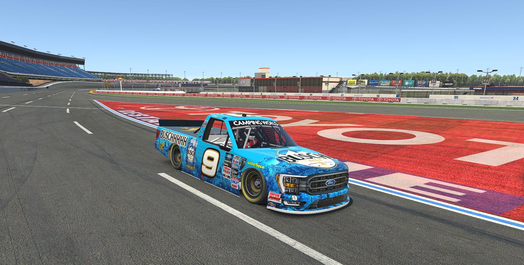 Larry Hamer 2023 Busch Truck NN by Aaron Russell - Trading Paints