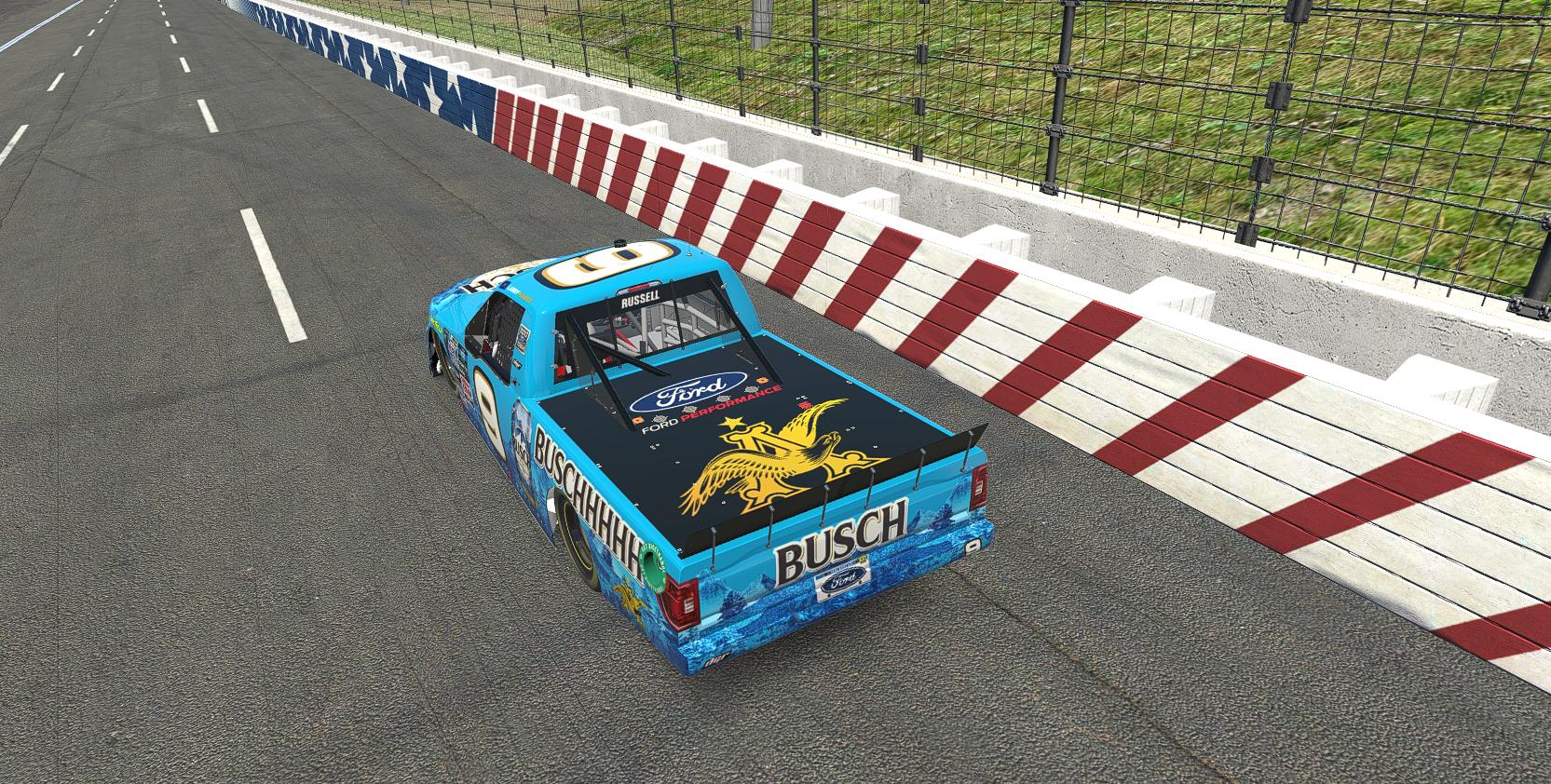 Larry Hamer 2023 Busch Truck NN by Aaron Russell - Trading Paints