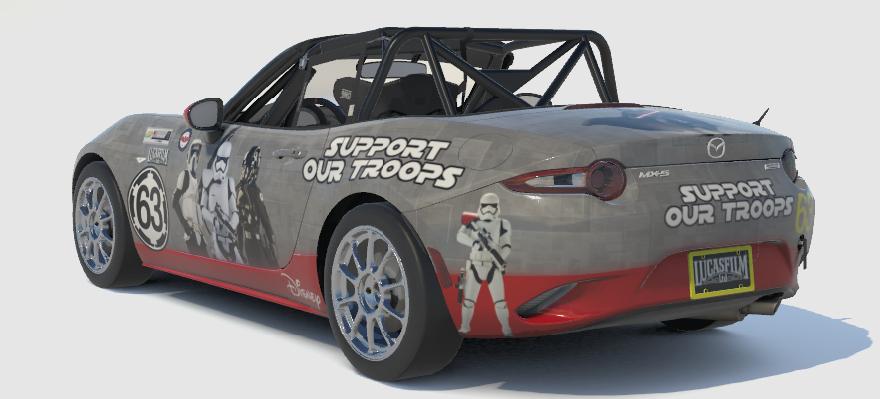 Support Our Troops - MX-5 by John Rubino - Trading Paints