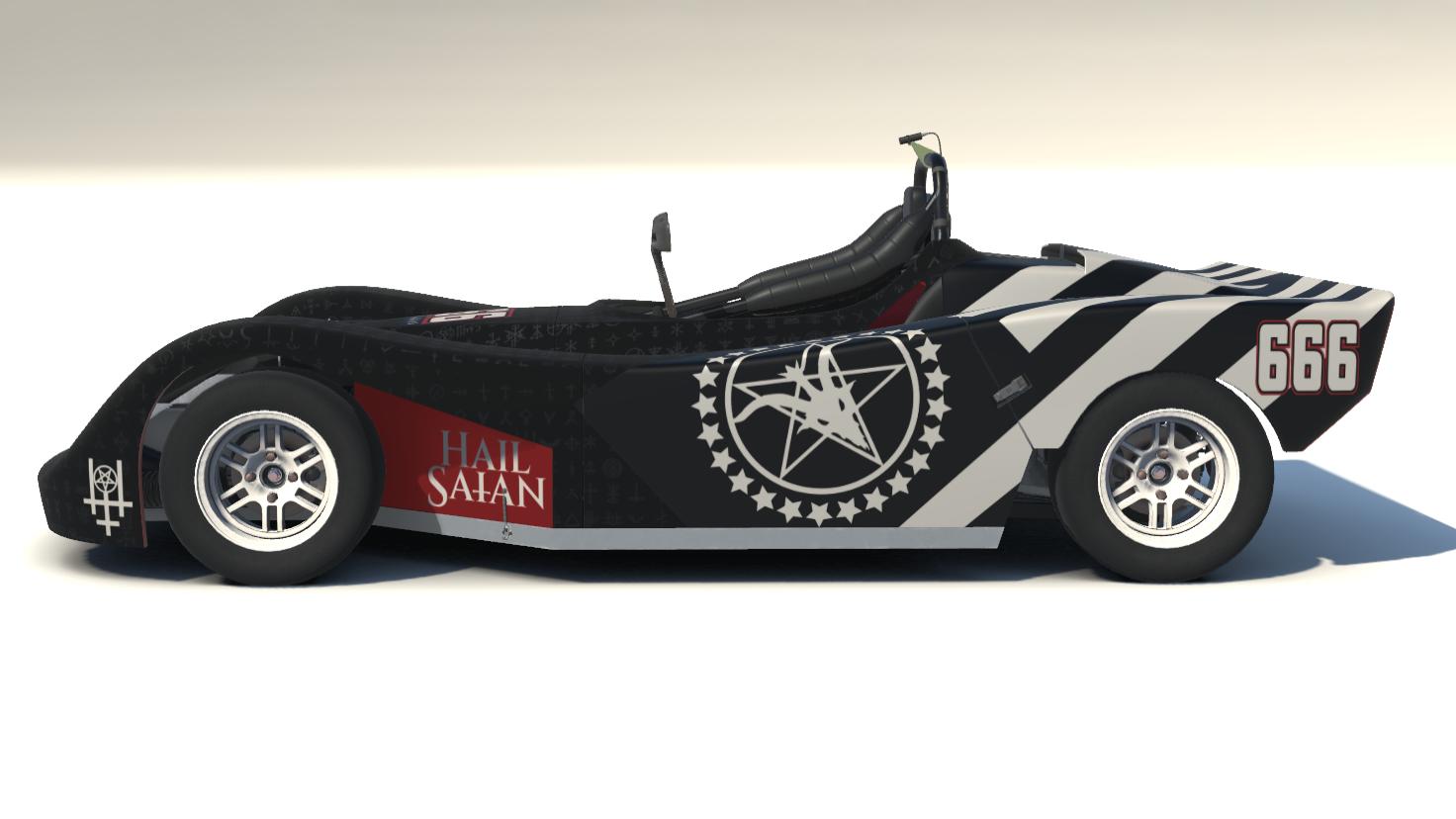 "HAIL SAtAN" SCCA Spec Racer Ford by Carson C. - Trading Paints
