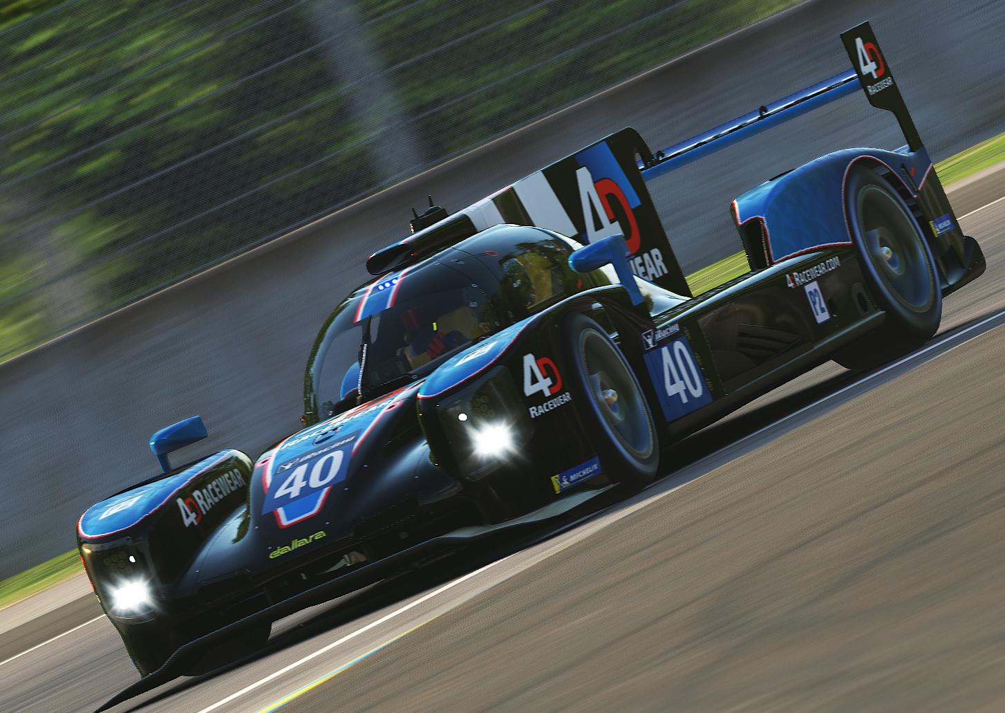 4D Racewear P217 Black by Jim H. - Trading Paints