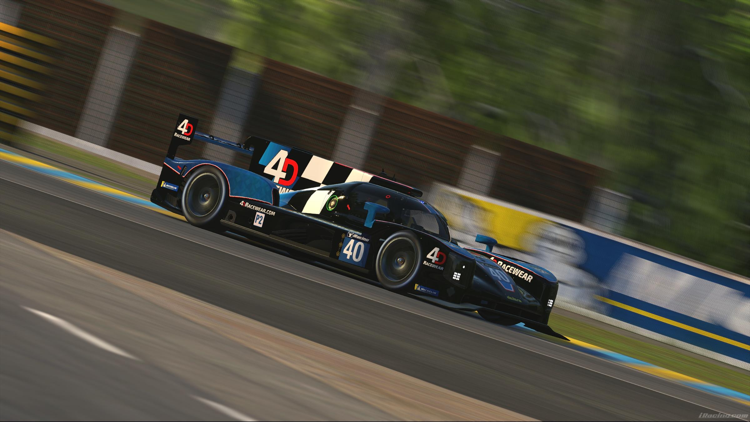 4D Racewear P217 Black by Jim H. - Trading Paints