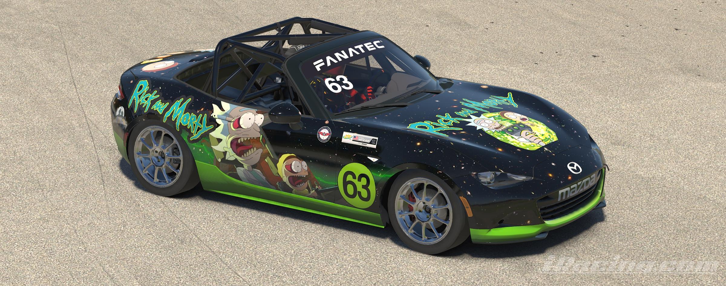 Rick and Morty - Mazda by John Rubino - Trading Paints