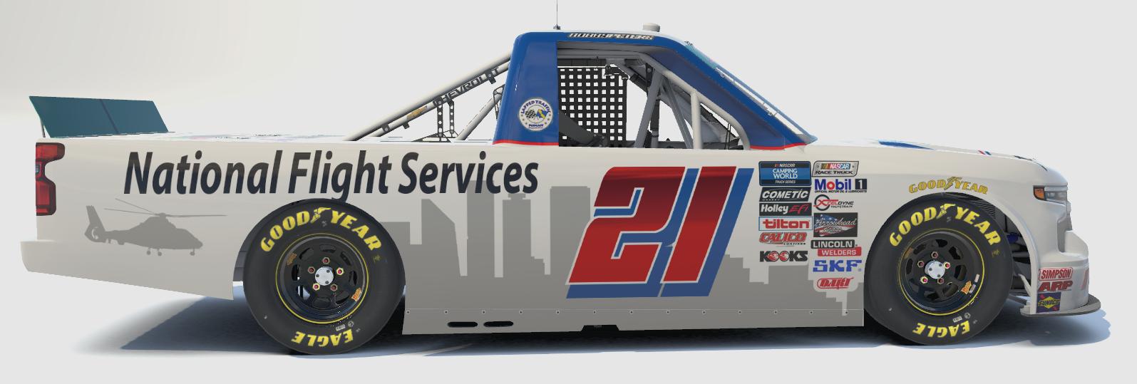 Bobby Peters White National Flight Silverado Silverado by Steven Ayers Jr - Trading Paints