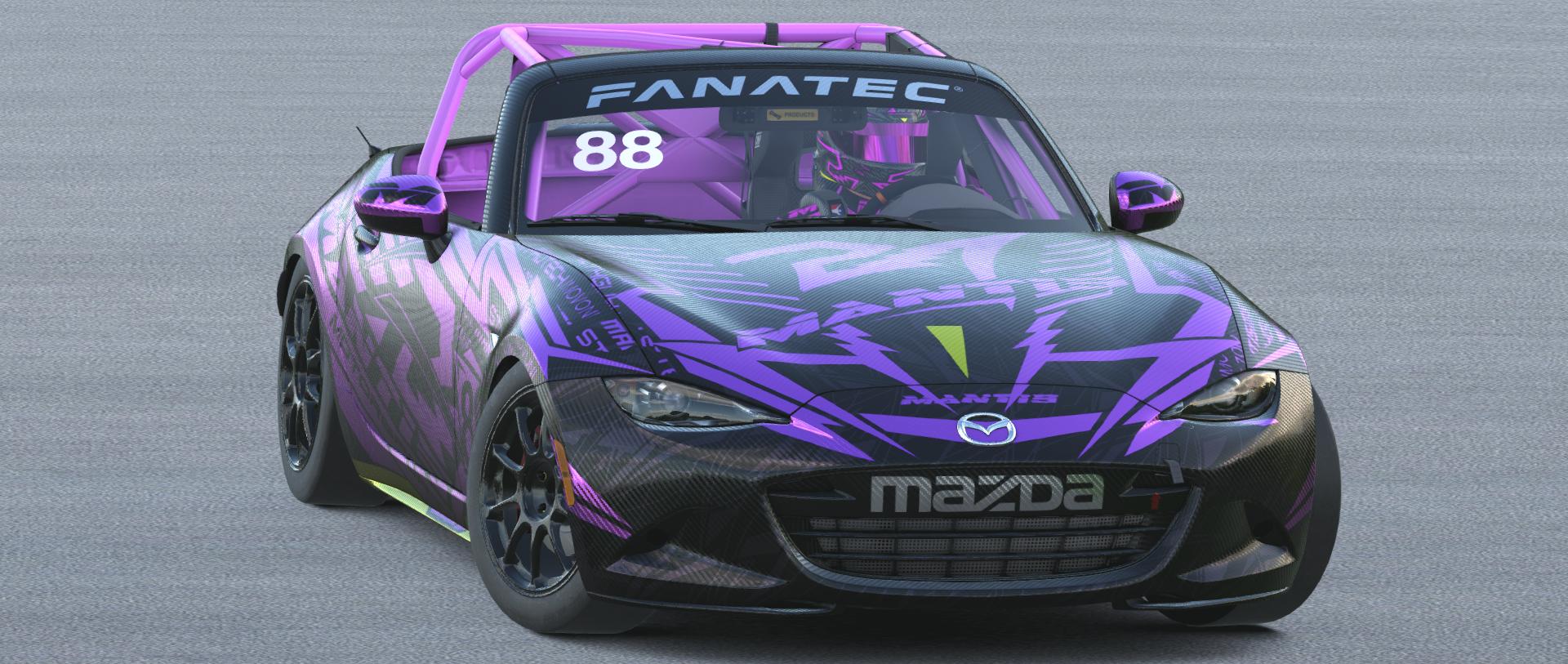 MAZDA MX-5 PINK CHROME CARBON by Kirk S. - Trading Paints